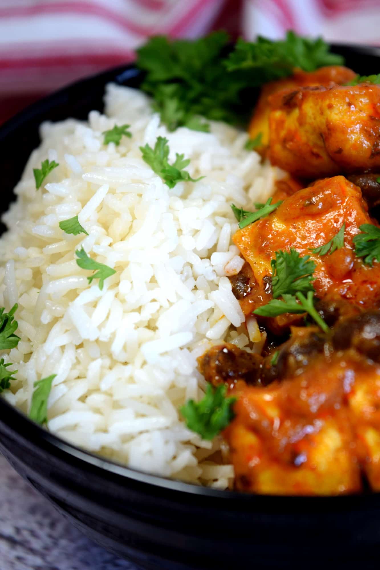 Tofu Black Bean Tikka Masala Bowls - Lord Byron's Kitchen