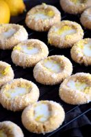 Glazed Lemon Dimple Cookies - Lord Byron's Kitchen