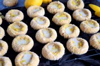 Glazed Lemon Dimple Cookies - Lord Byron's Kitchen