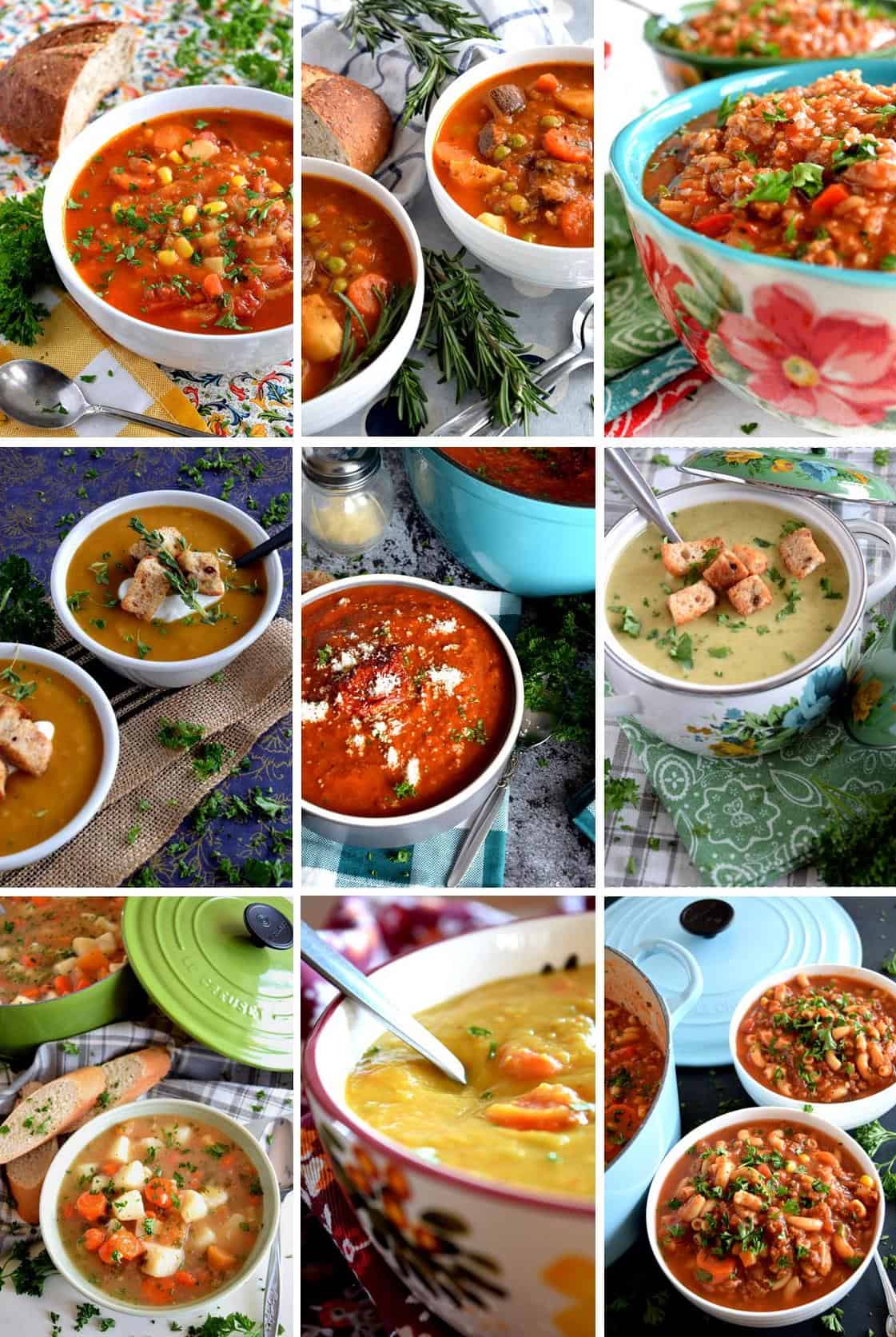 17 Vegetarian Warm and Cozy Soup Recipes - Lord Byron's Kitchen