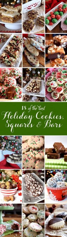 18 of the Best Holiday Cookies, Squares, and Bars - Lord Byron's Kitchen