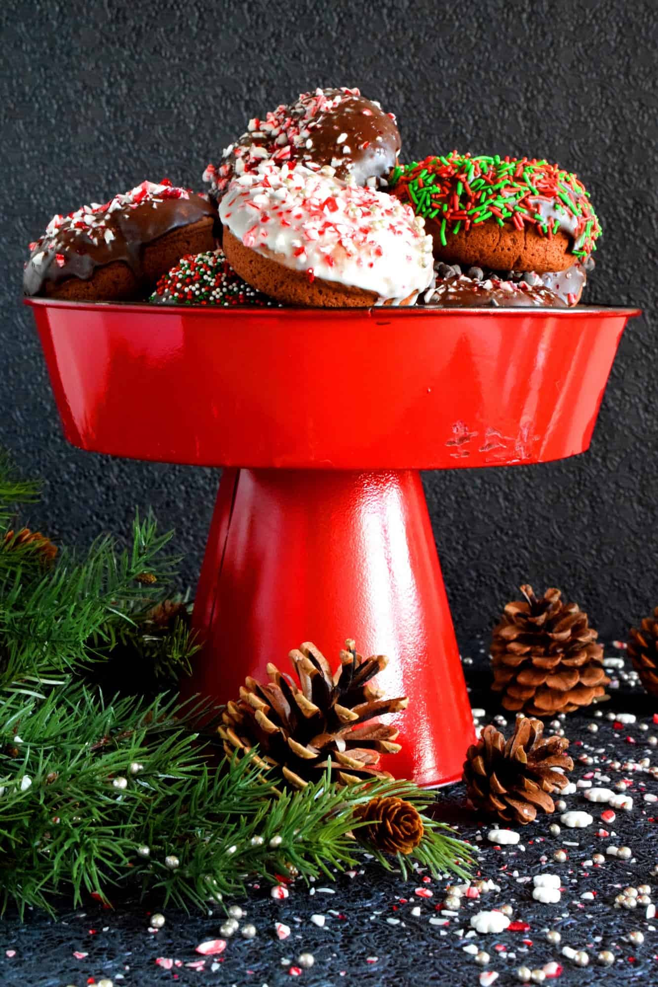 Chocolate Peppermint Donuts - Lord Byron's Kitchen