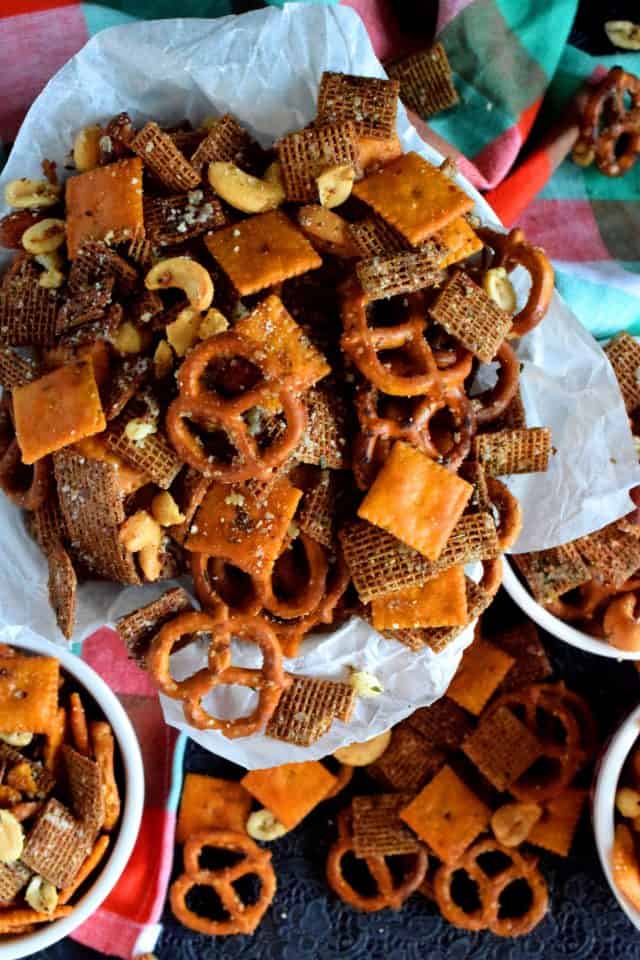 Christmas Eve Savoury Snack Mix - Lord Byron's Kitchen