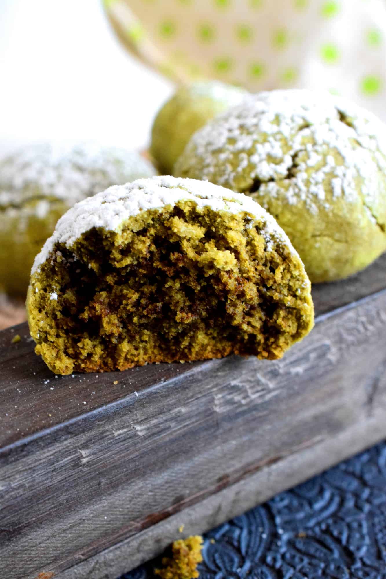 Matcha Green Tea Snowballs - Lord Byron's Kitchen