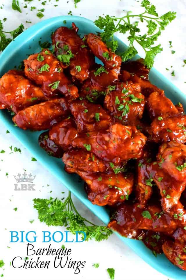 Big Bold Barbeque Wings - Lord Byron's Kitchen