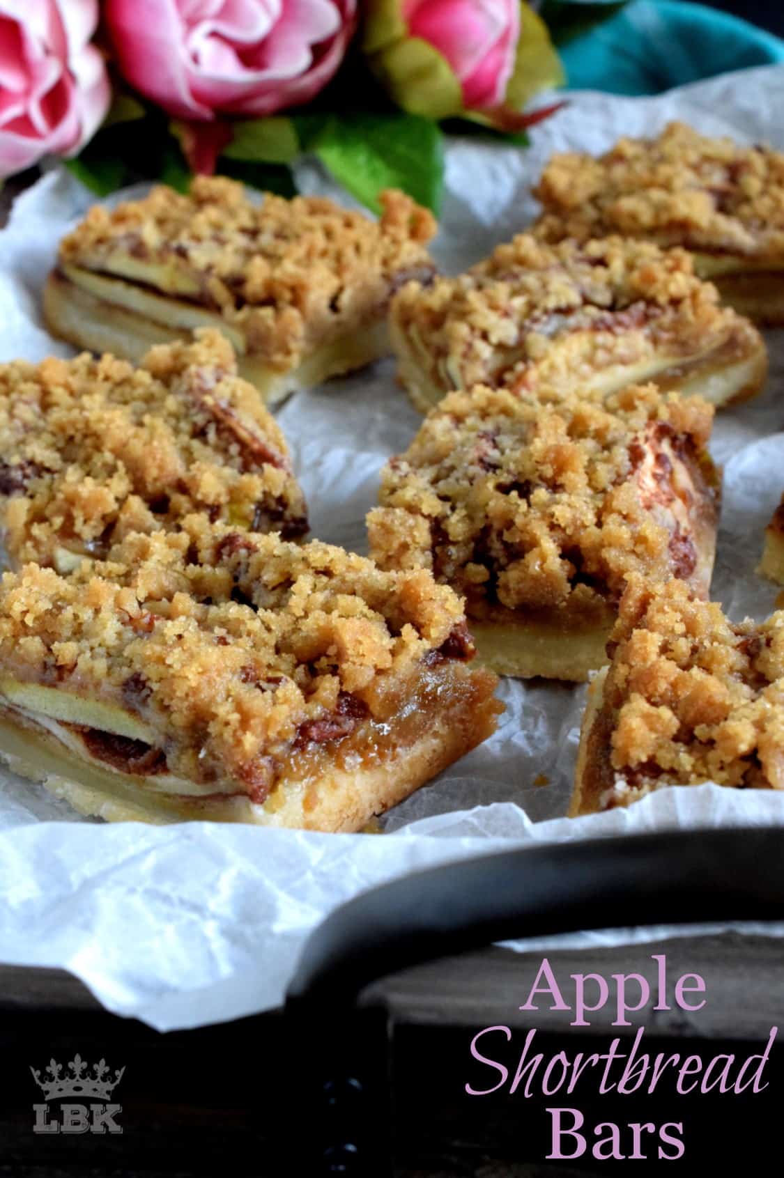 Apple Shortbread Bars - Lord Byron's Kitchen