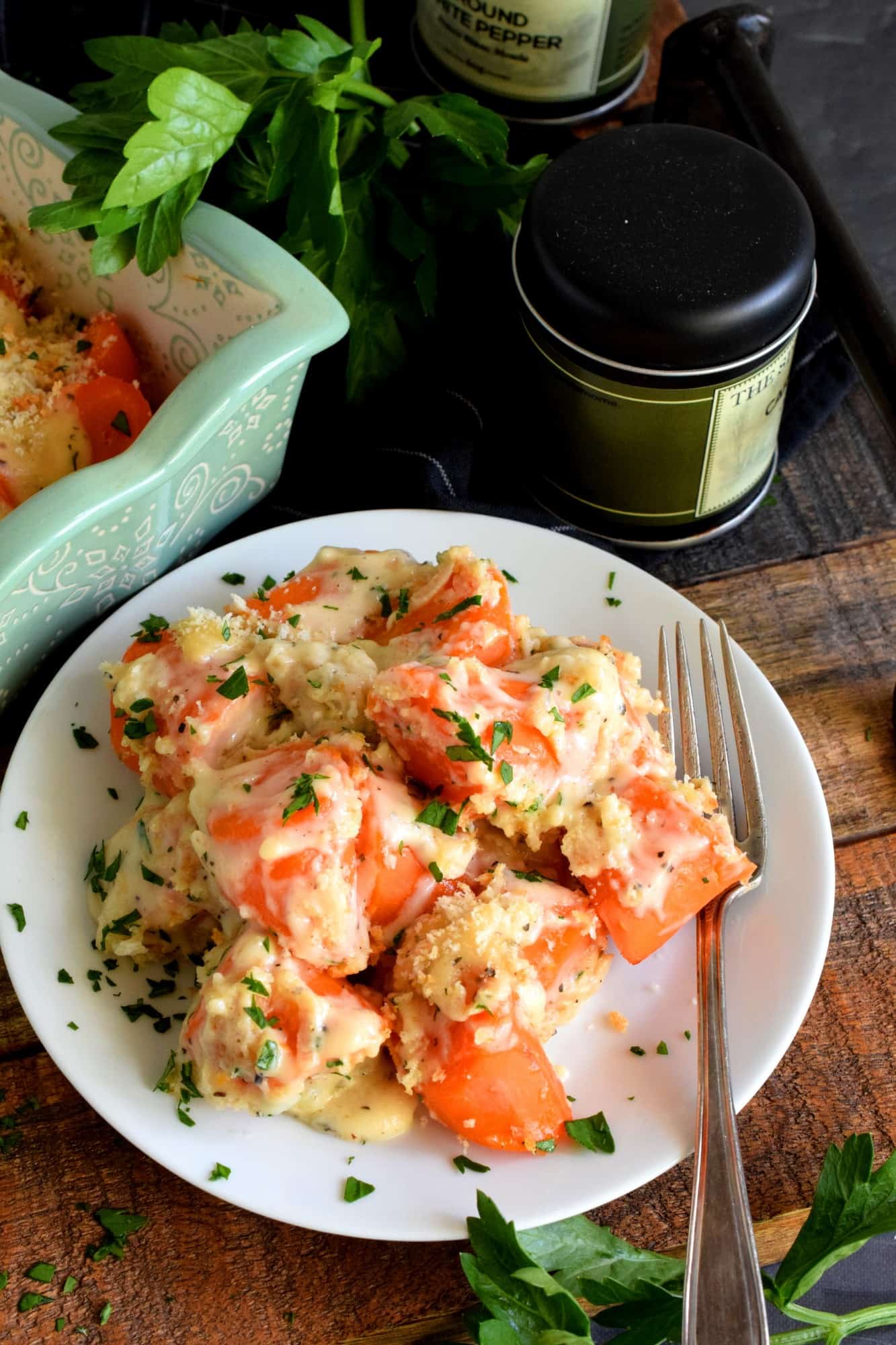 Creamy Cheesy Carrot Casserole - Lord Byron's Kitchen