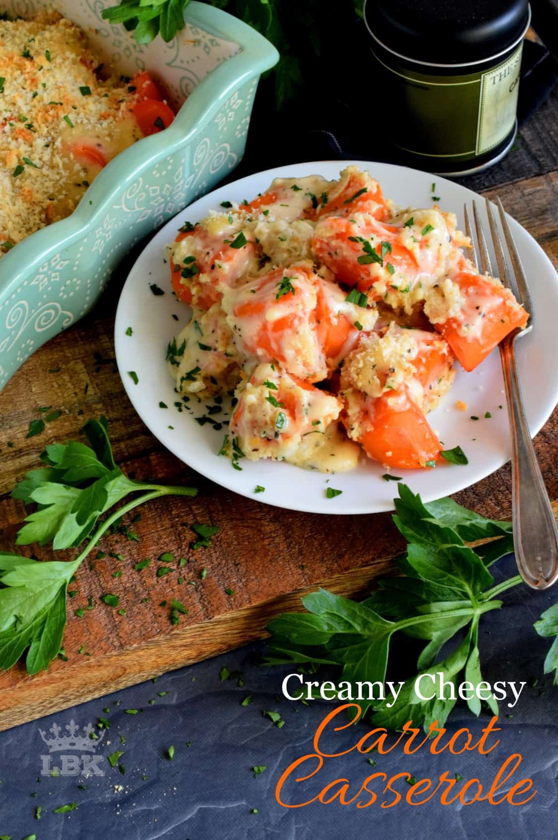 Creamy Cheesy Carrot Casserole - Lord Byron's Kitchen