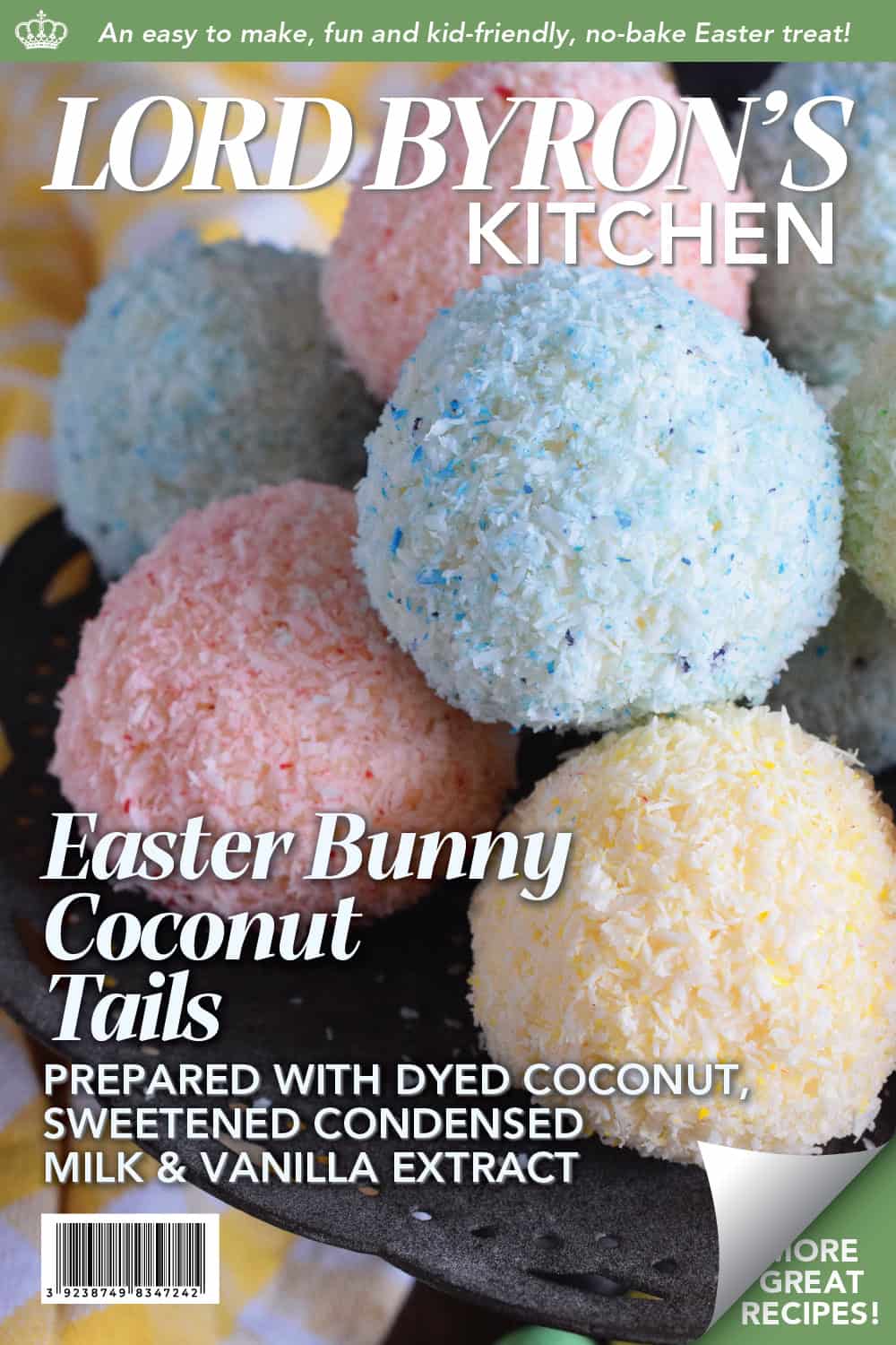 Easter Bunny Coconut Tails - Lord Byron's Kitchen
