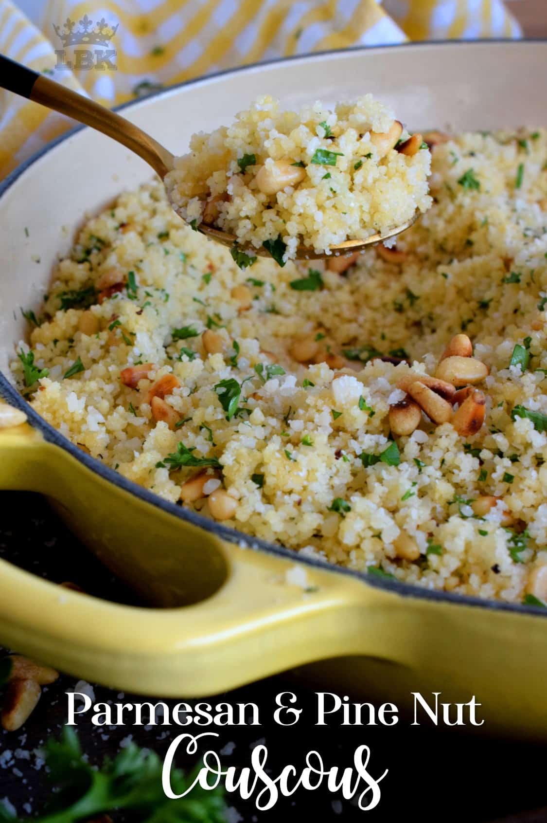 Parmesan and Pine Nut Couscous - Lord Byron's Kitchen