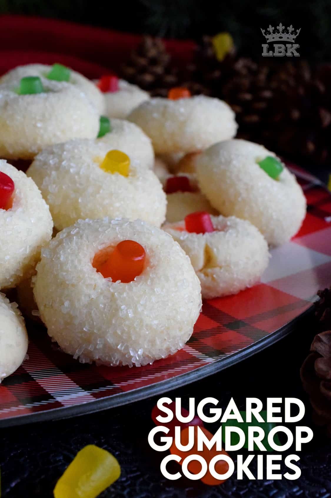 Sugared Gumdrop Cookies - Lord Byron's Kitchen