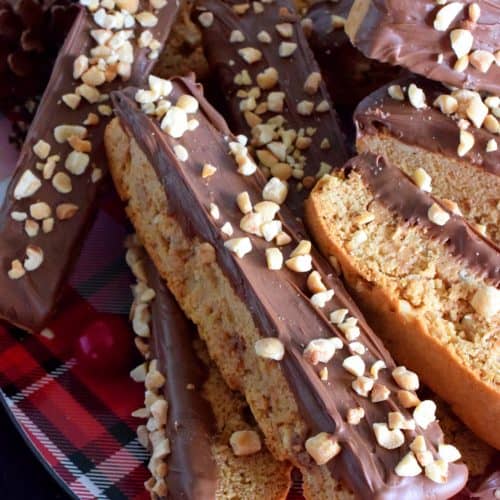 Peanut Butter Biscotti - Lord Byron's Kitchen