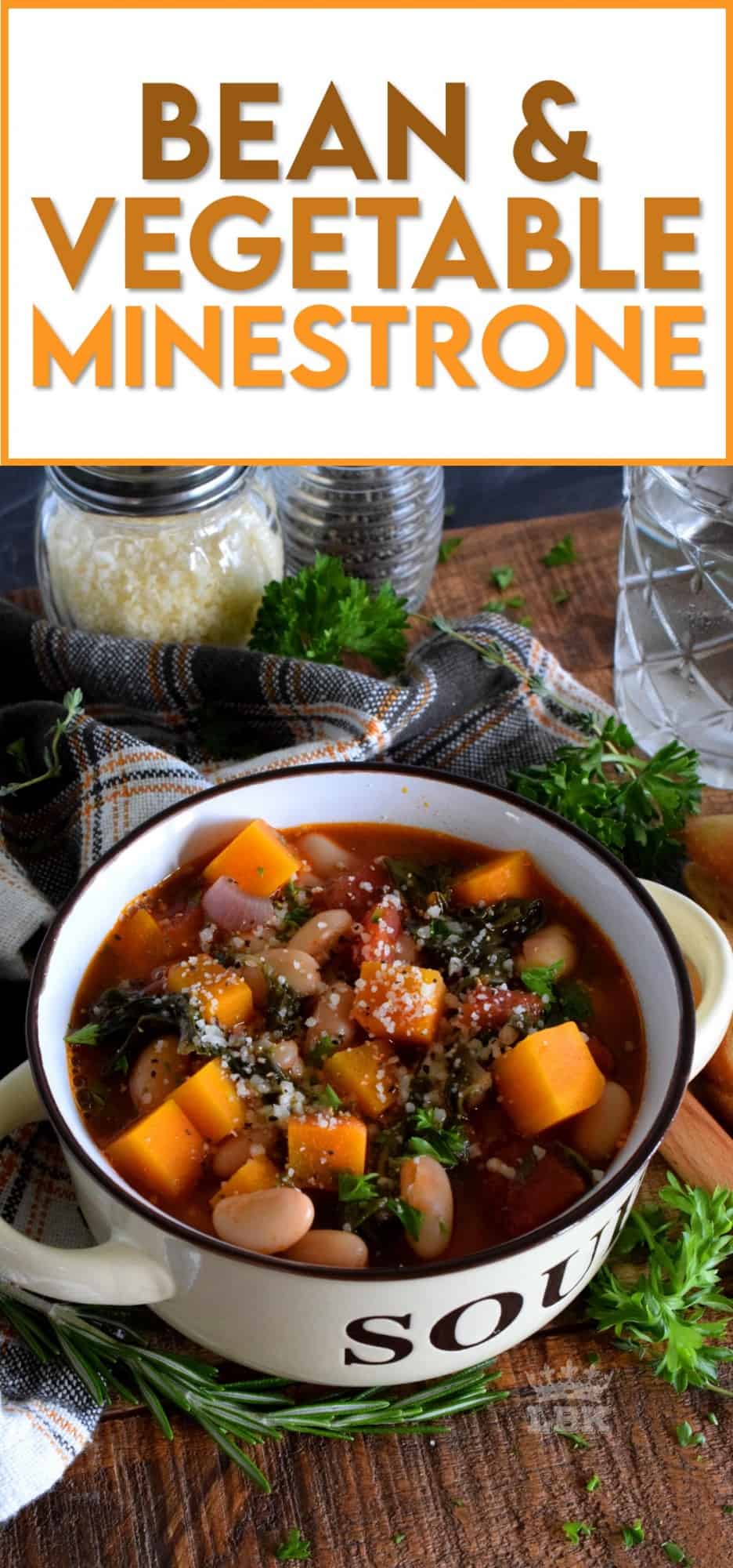 Bean and Vegetable Minestrone - Lord Byron's Kitchen