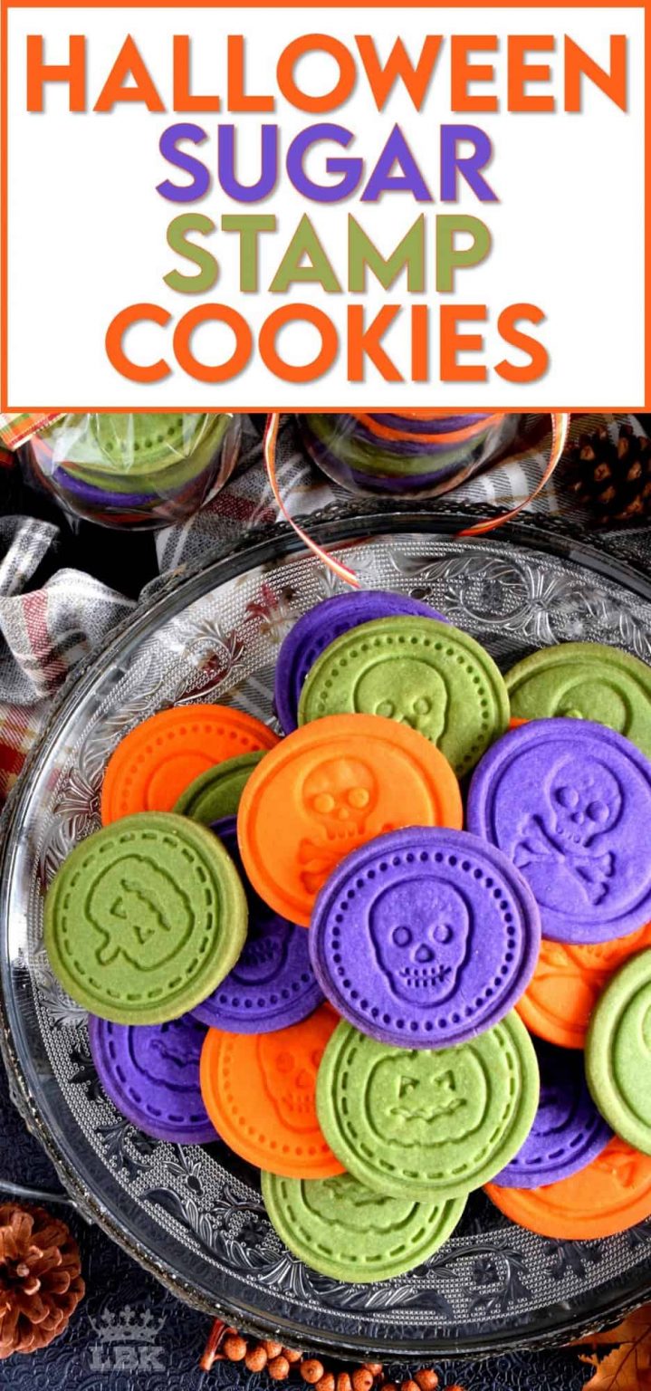 Halloween Candy Melt Cookies - Lord Byron's Kitchen