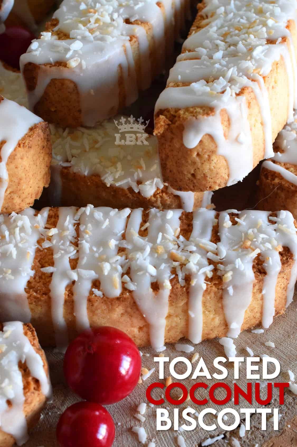 Toasted Coconut Biscotti - Lord Byron's Kitchen