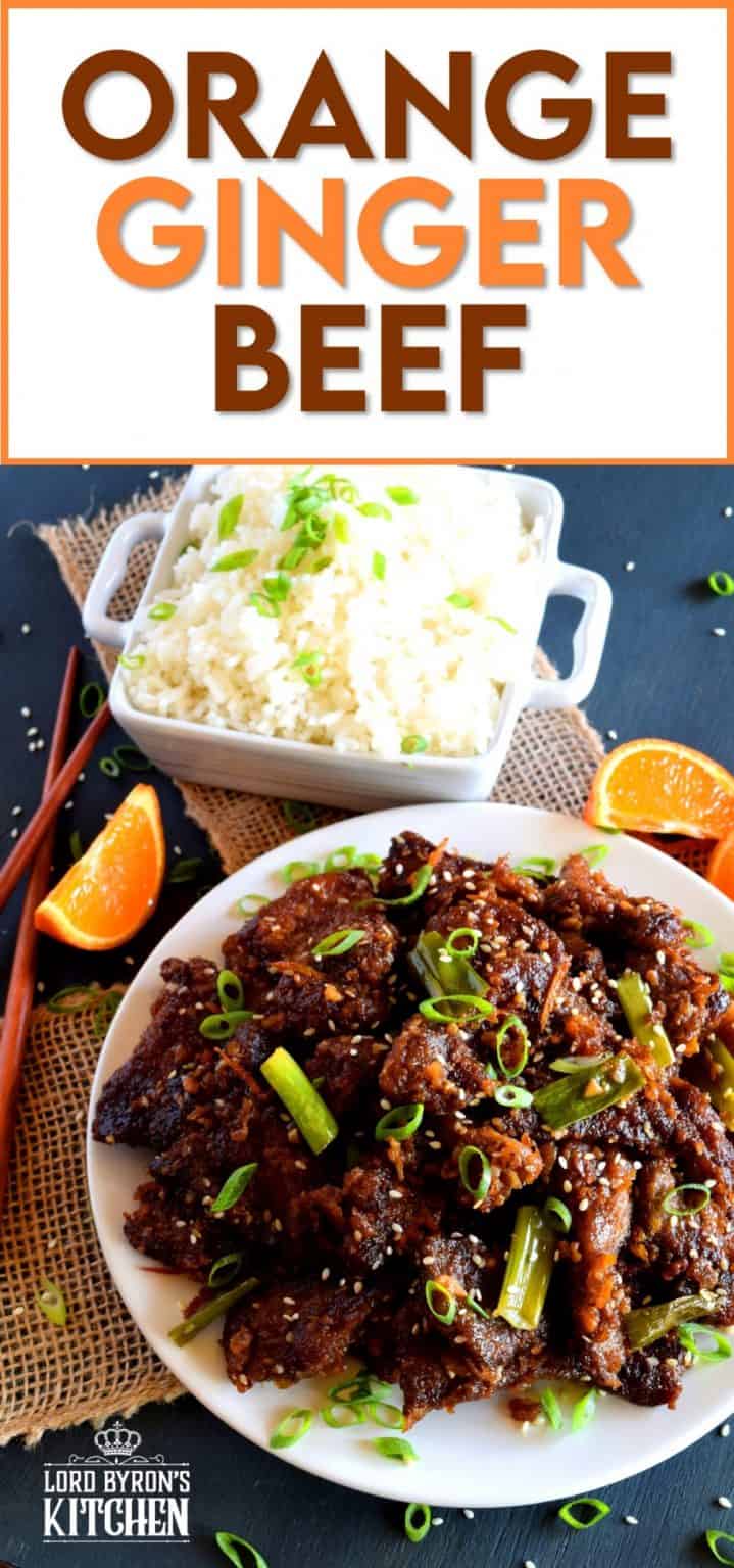 Orange Ginger Garlic Beef - Lord Byron's Kitchen