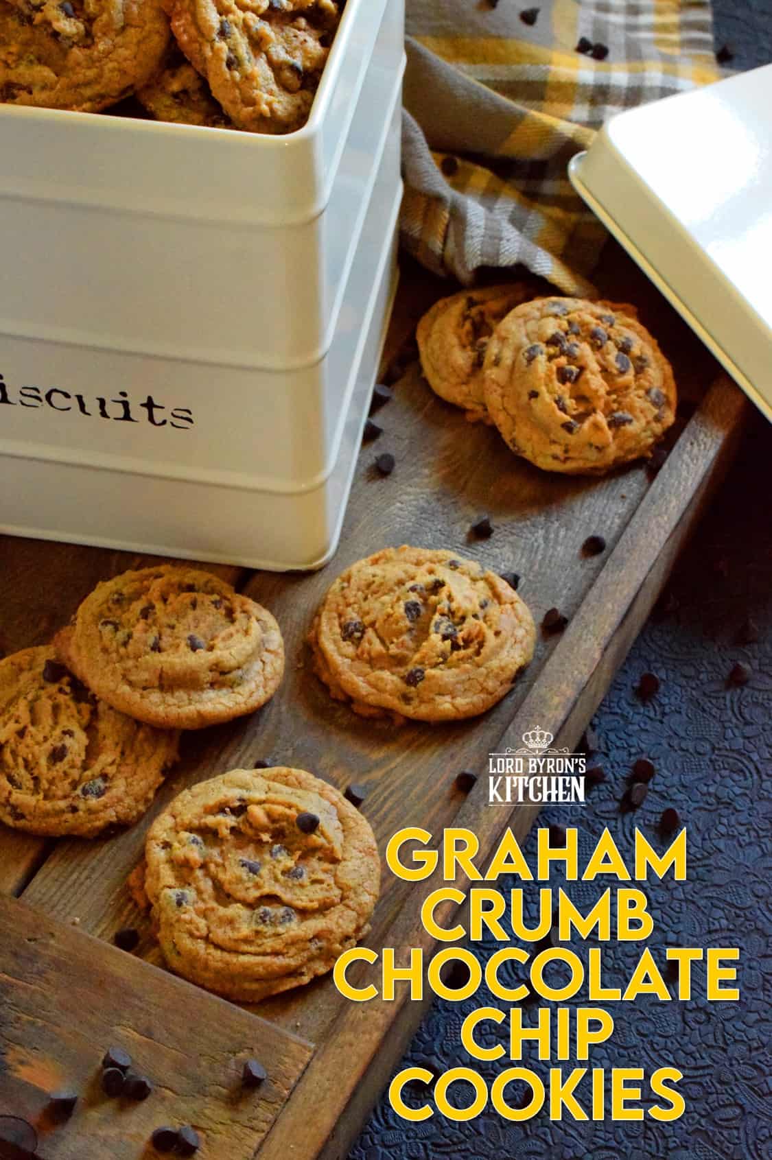 Graham Crumb Chocolate Chip Cookies - Lord Byron's Kitchen