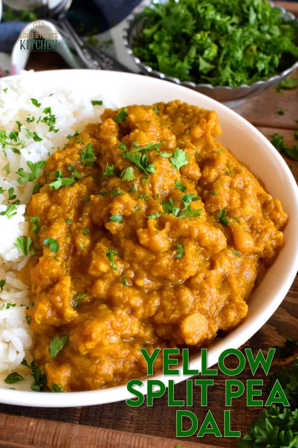 Yellow Split Pea Dal with Basmati Rice - Lord Byron's Kitchen