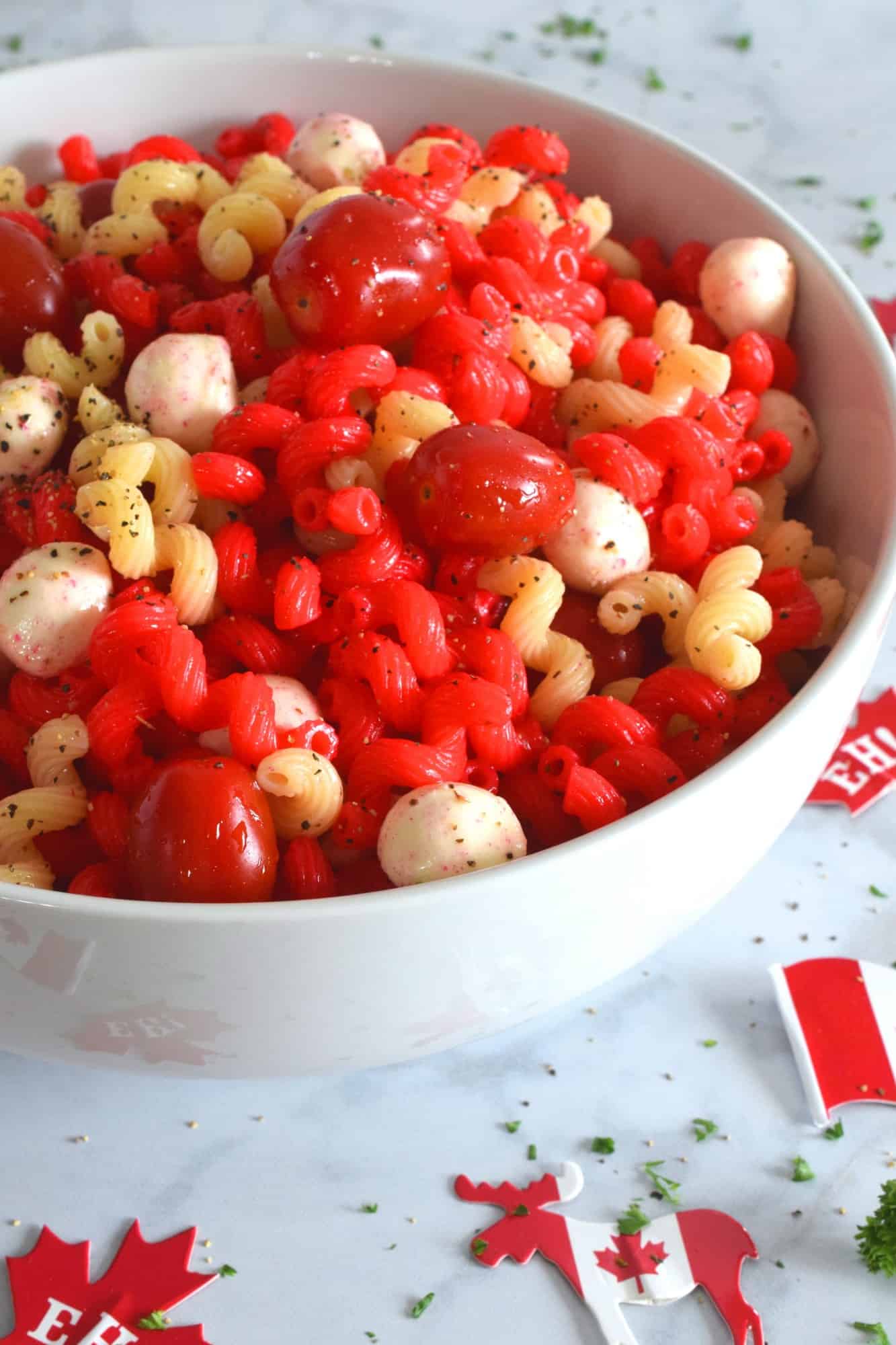 Canada Day Pasta - Lord Byron's Kitchen