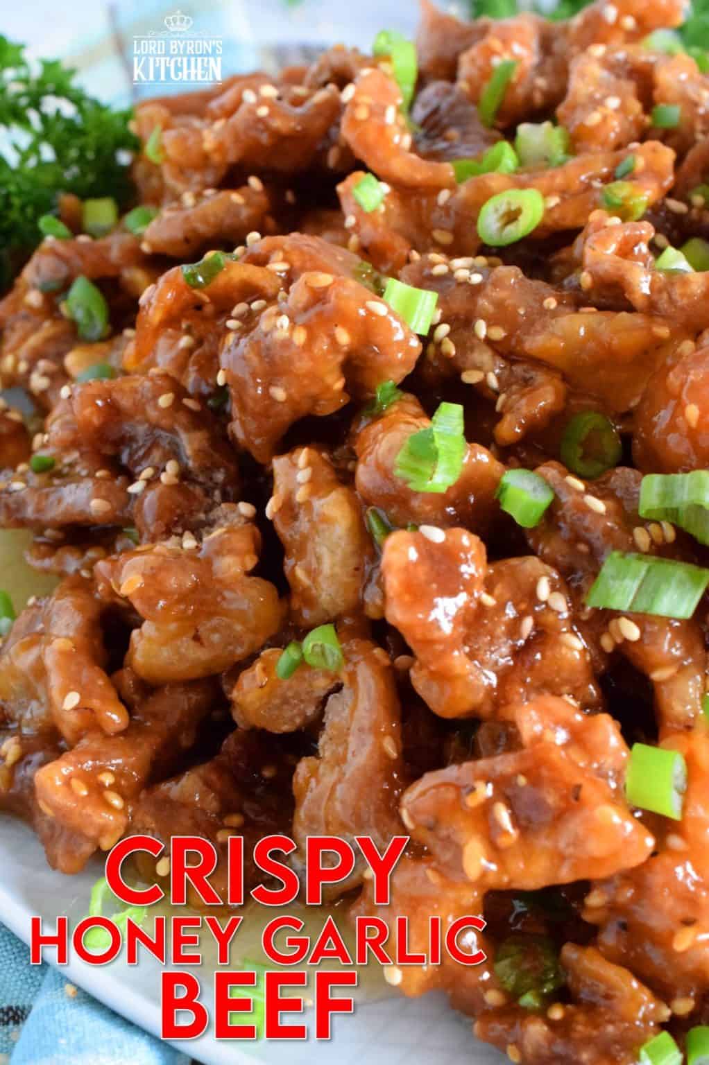 Crispy Honey Garlic Beef - Lord Byron's Kitchen