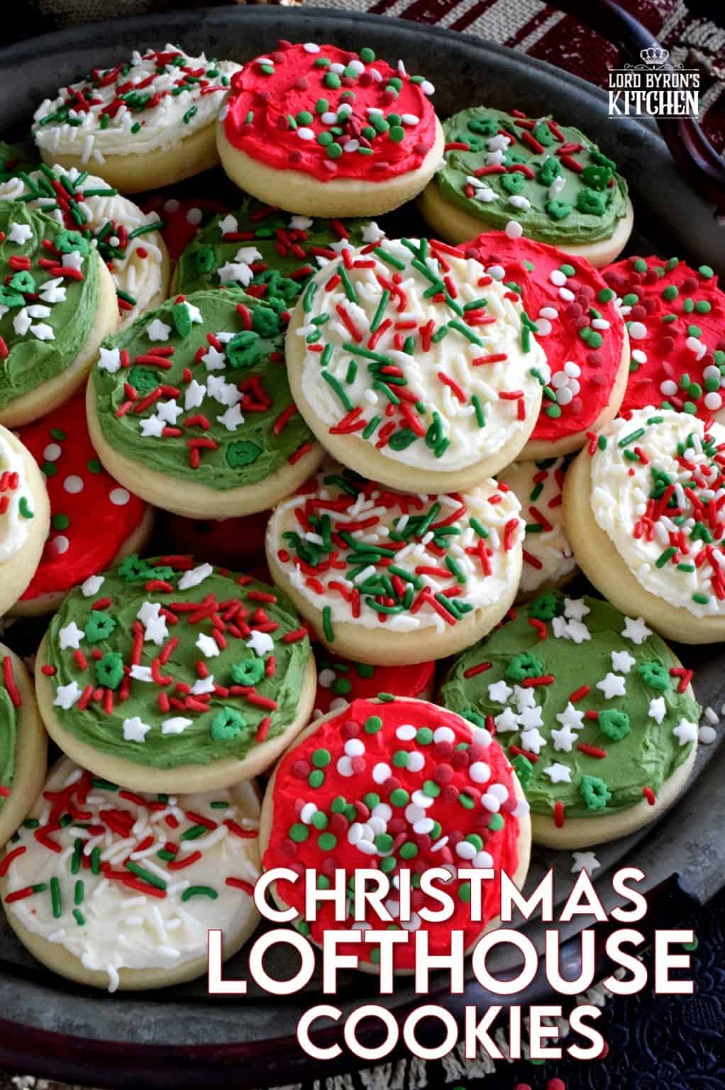 Christmas Lofthouse Cookies - Lord Byron's Kitchen