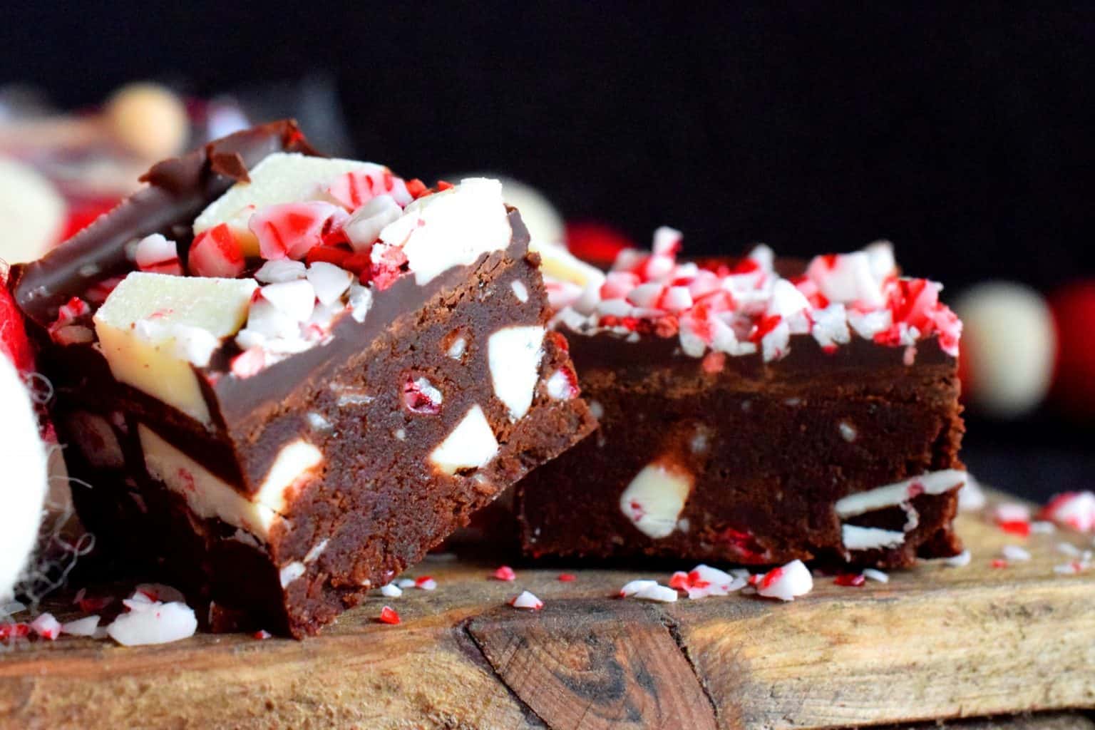 Peppermint Chunk Fudge - Lord Byron's Kitchen