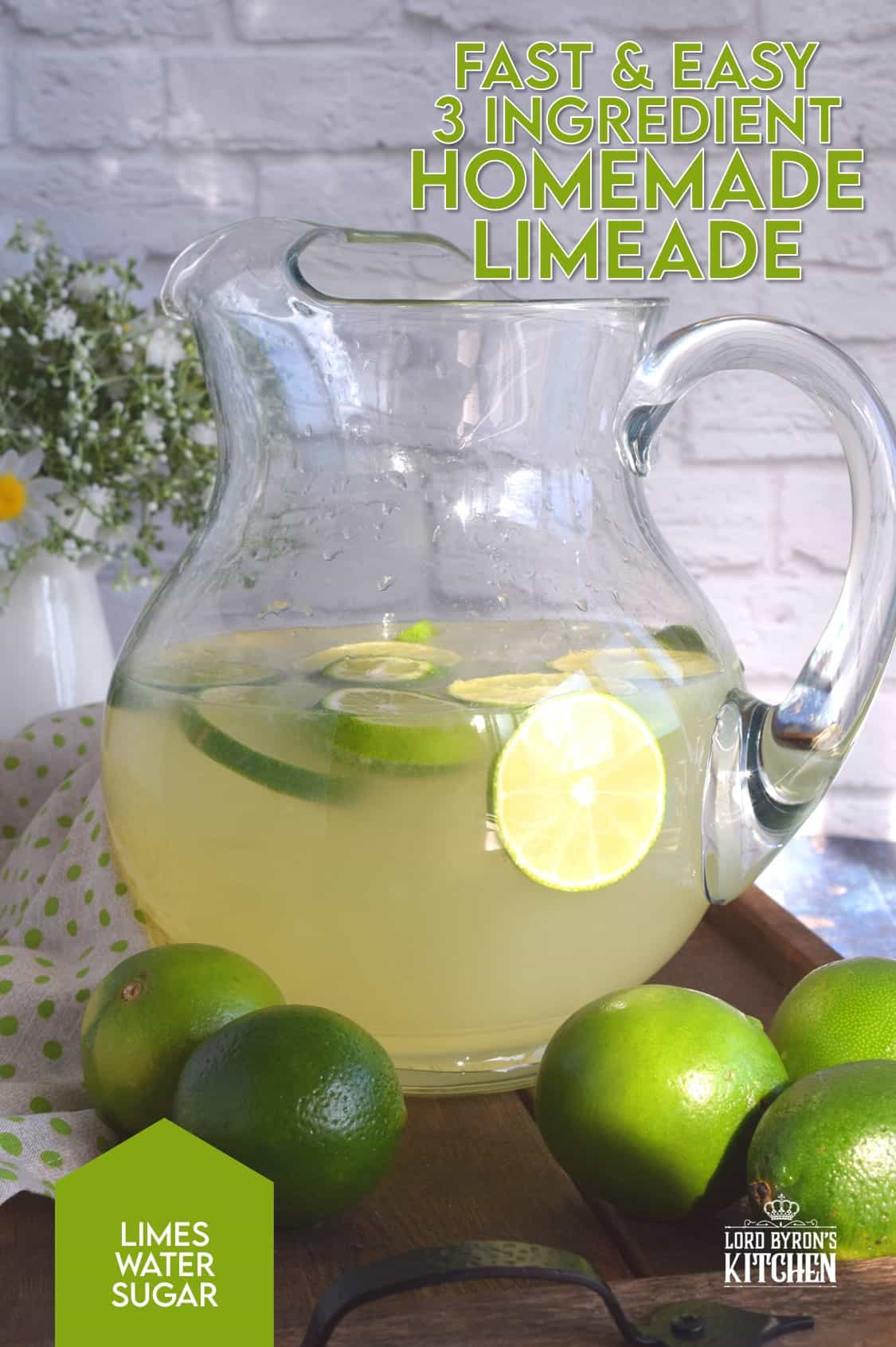 Homemade Limeade - Lord Byron's Kitchen