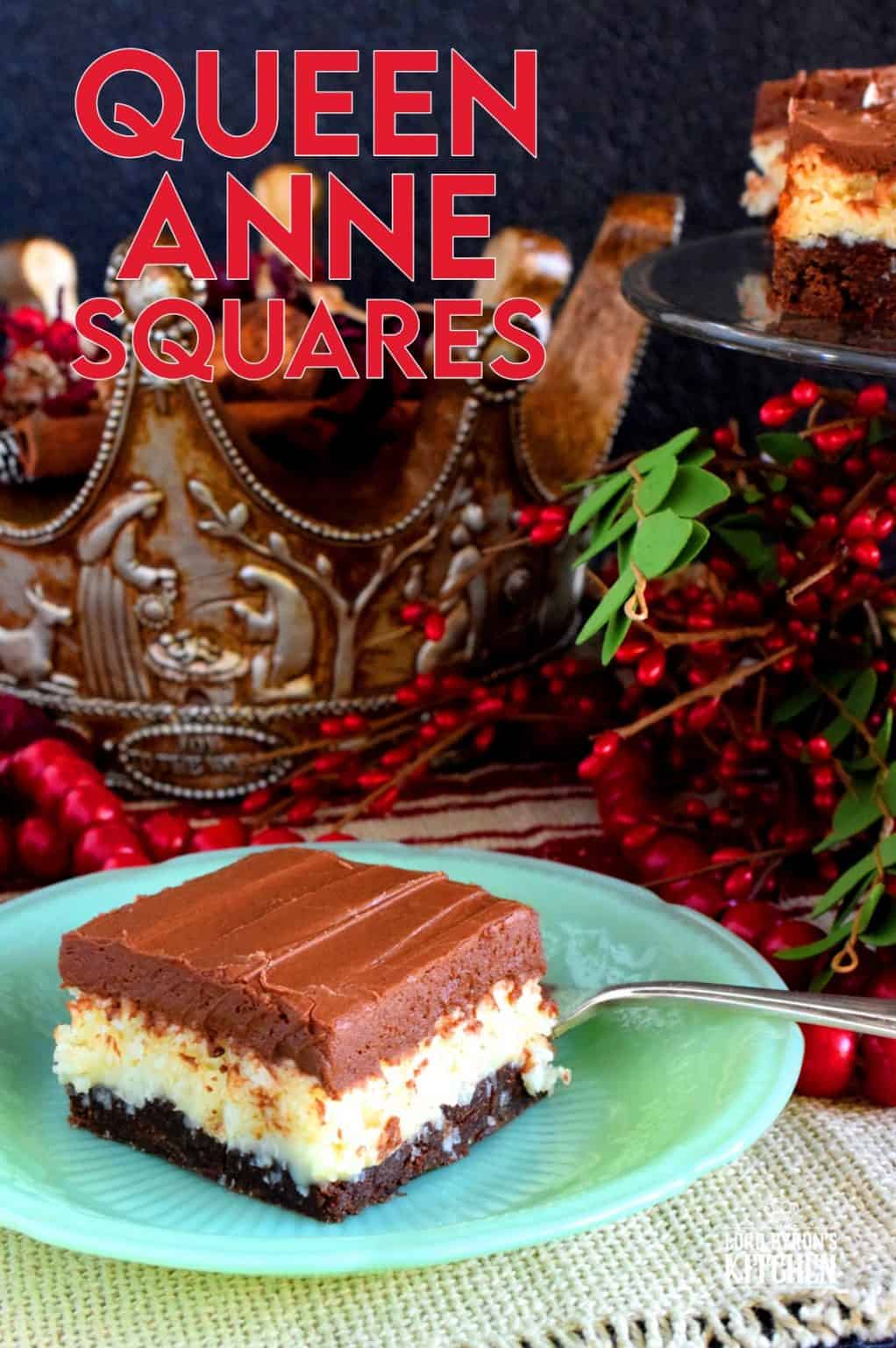 Queen Anne Squares - Lord Byron's Kitchen