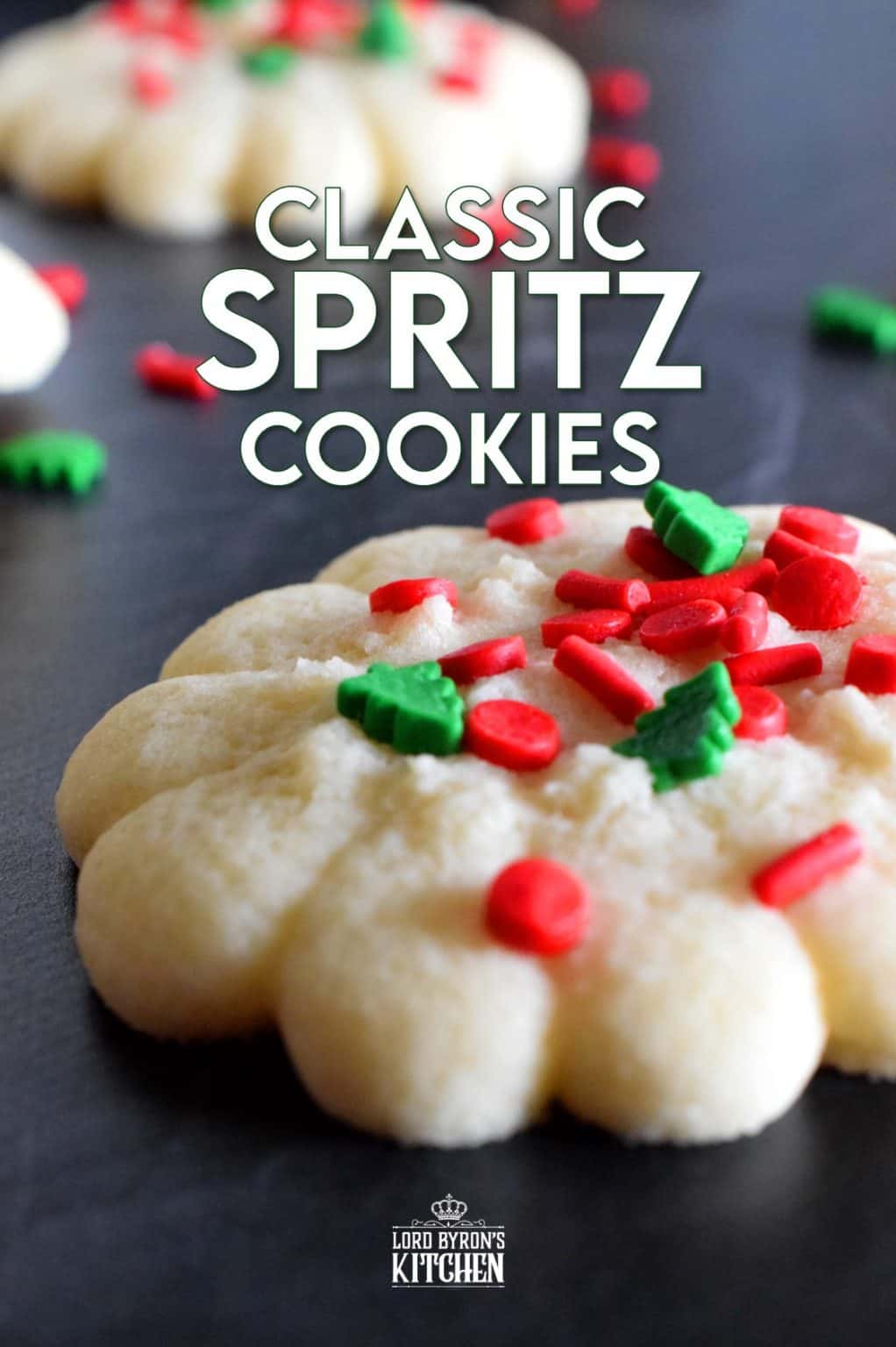 Spiced Jam Spritz Cookies - Lord Byron's Kitchen