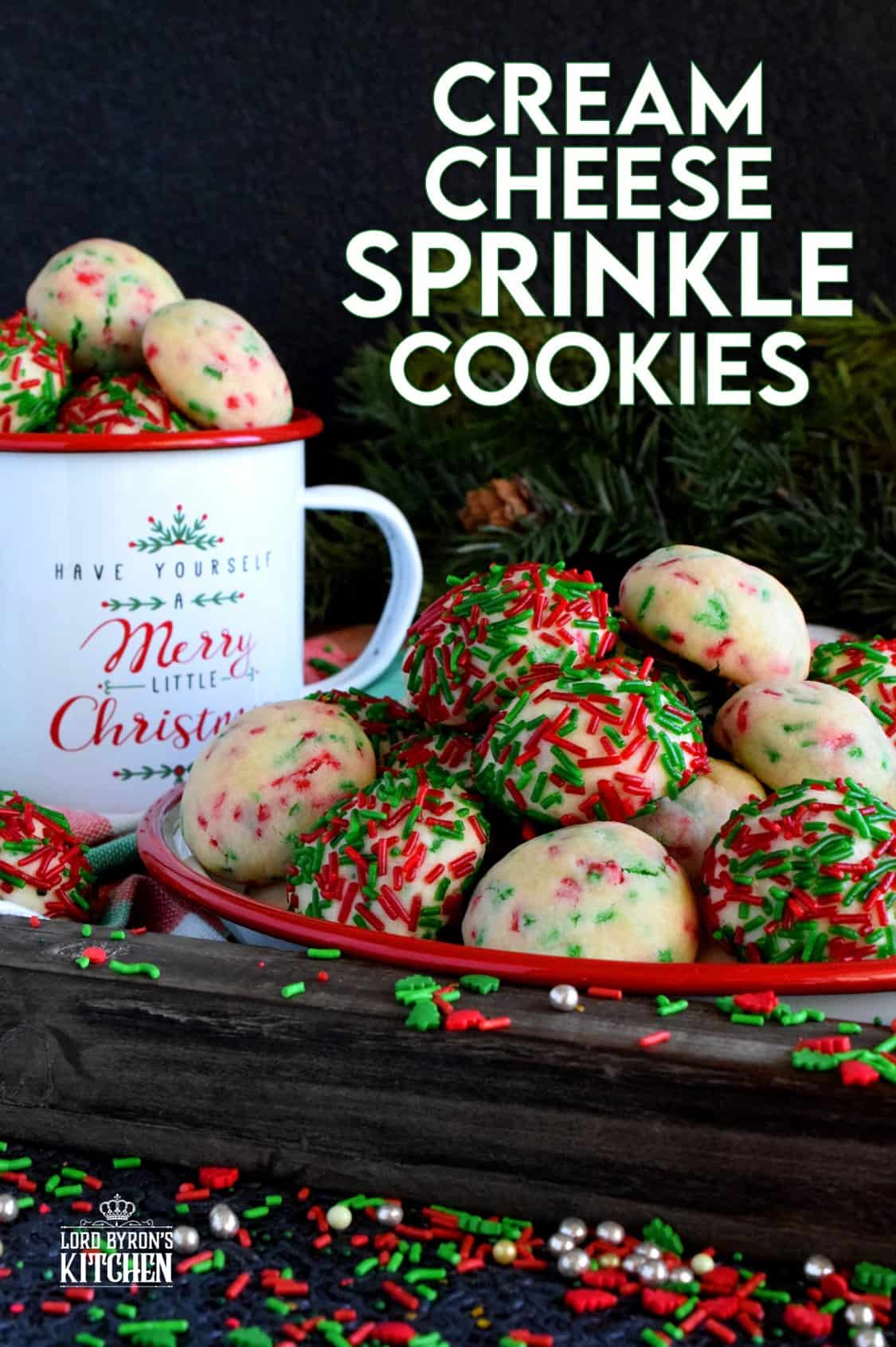 Cream Cheese Sprinkle Cookies - Lord Byron's Kitchen