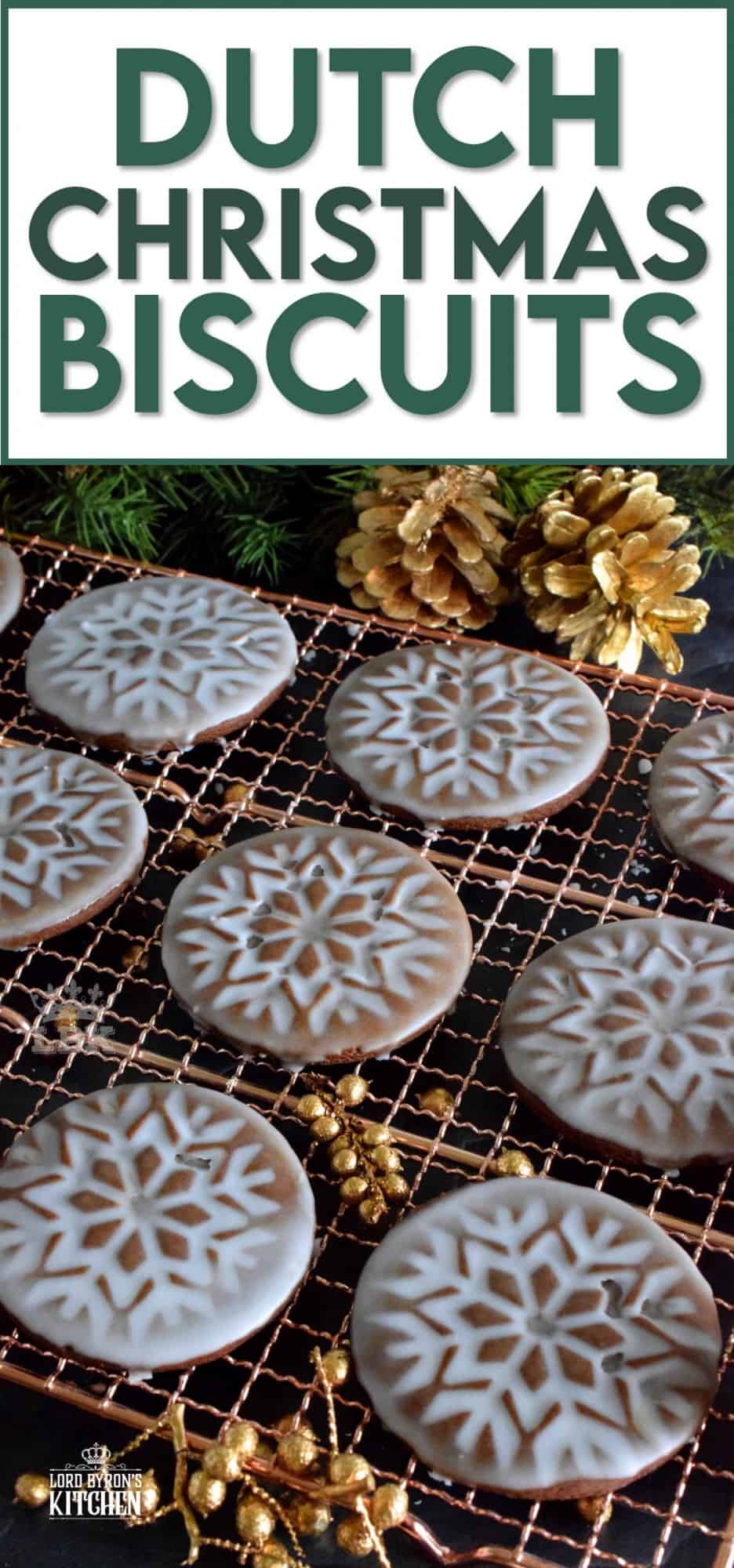 Dutch Christmas Biscuits - Lord Byron's Kitchen