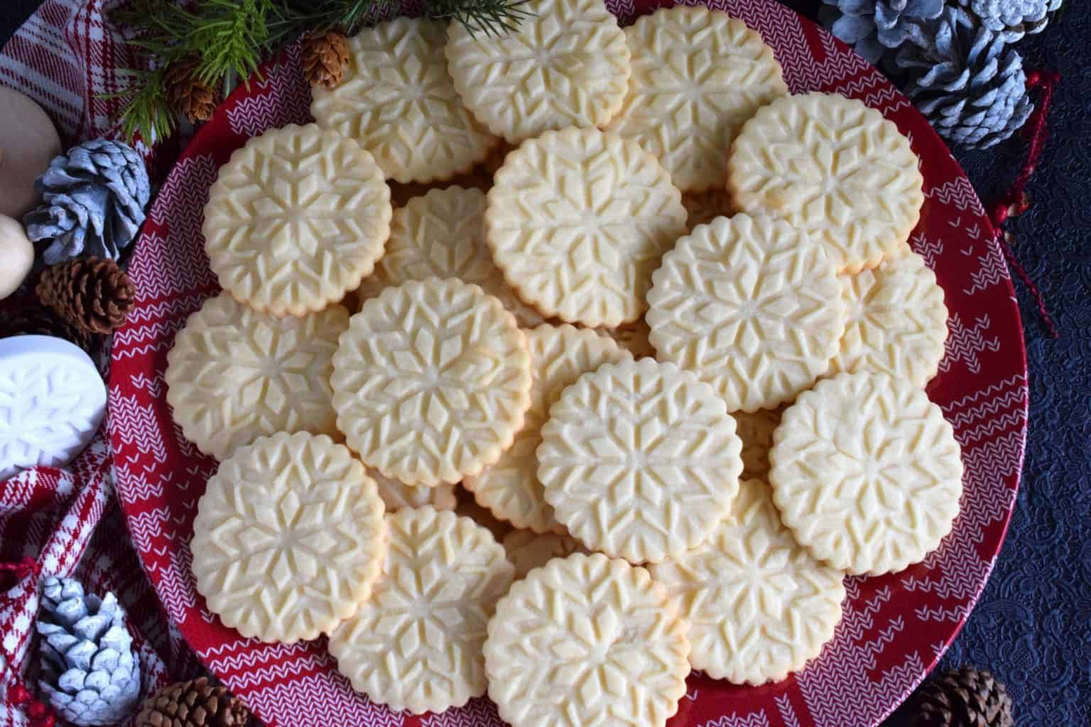 Stamped Shortbread Cookies - Lord Byron's Kitchen