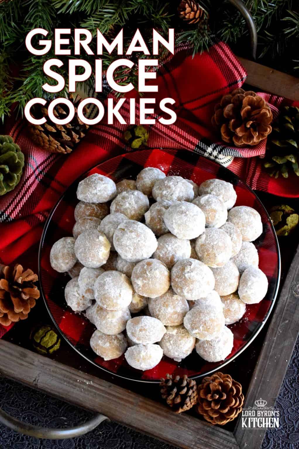 German Spice Cookies - Lord Byron's Kitchen