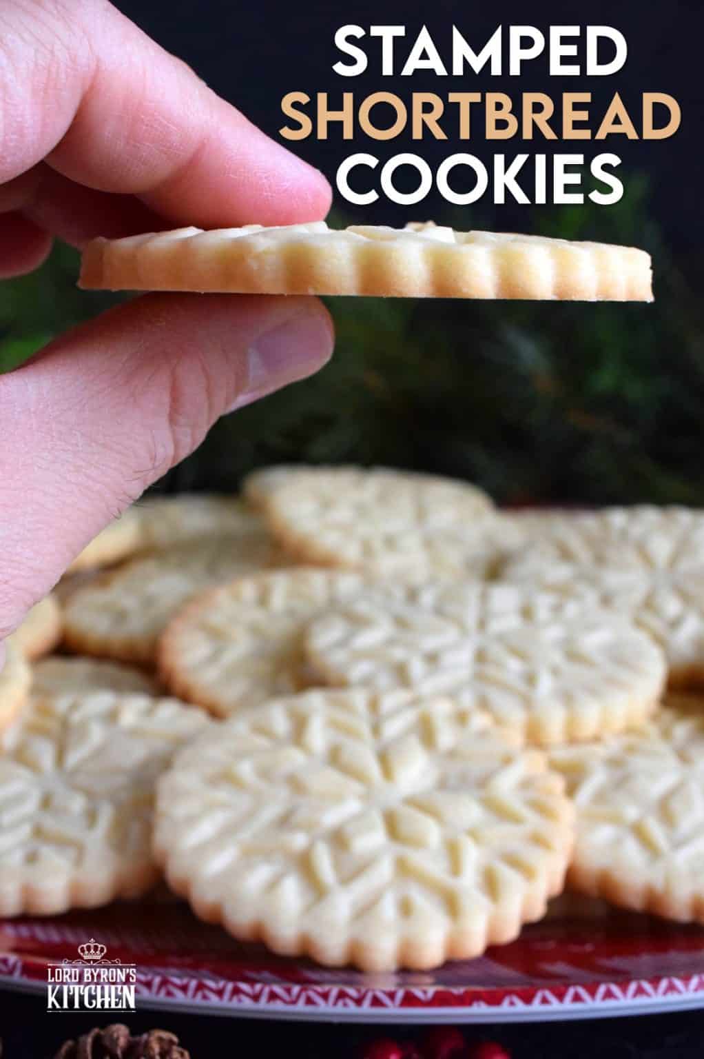 Stamped Shortbread Cookies - Lord Byron's Kitchen
