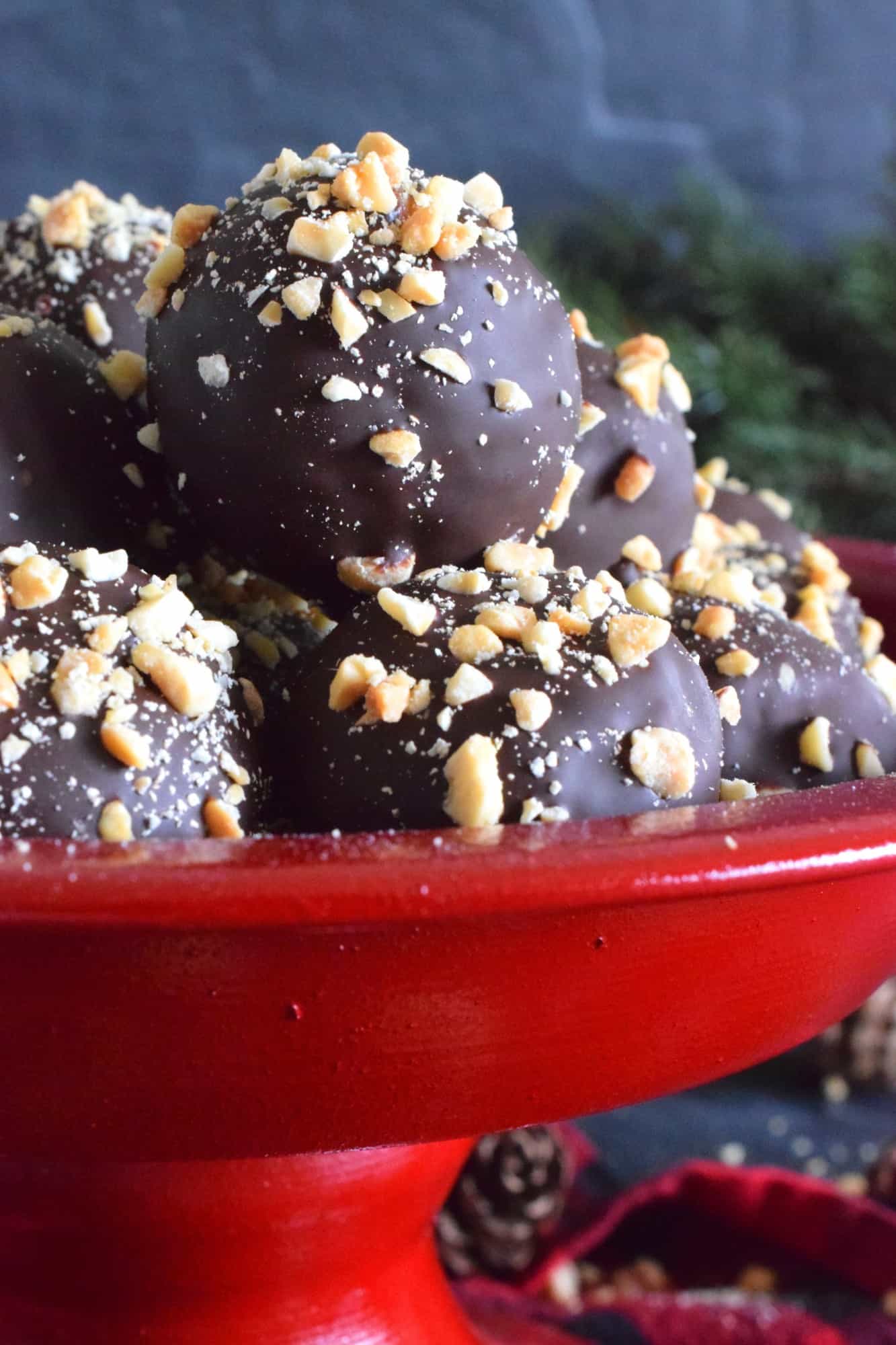 Crispy Peanut Butter Truffles - Lord Byron's Kitchen