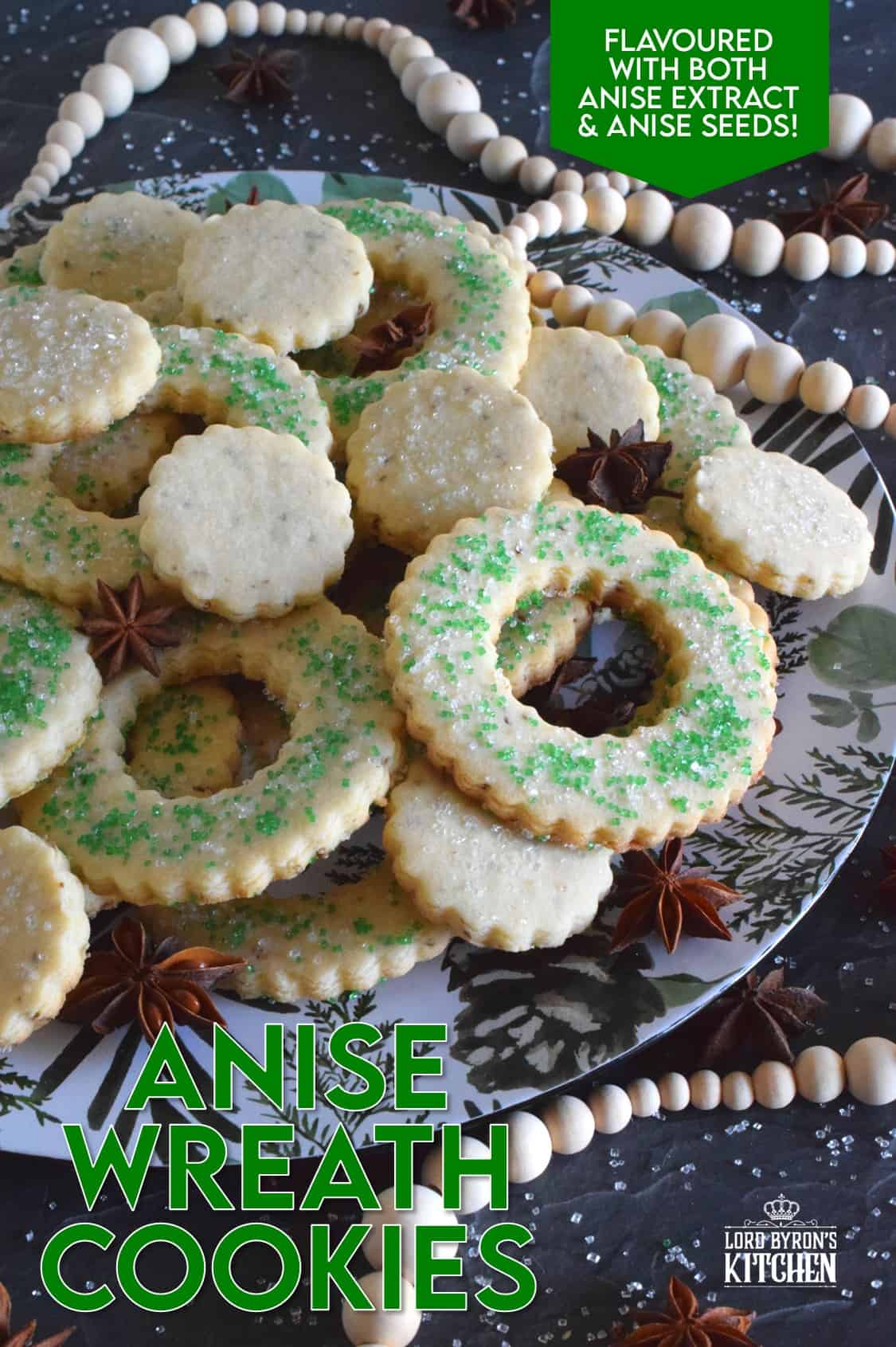 Anise Wreath Cookies - Lord Byron's Kitchen