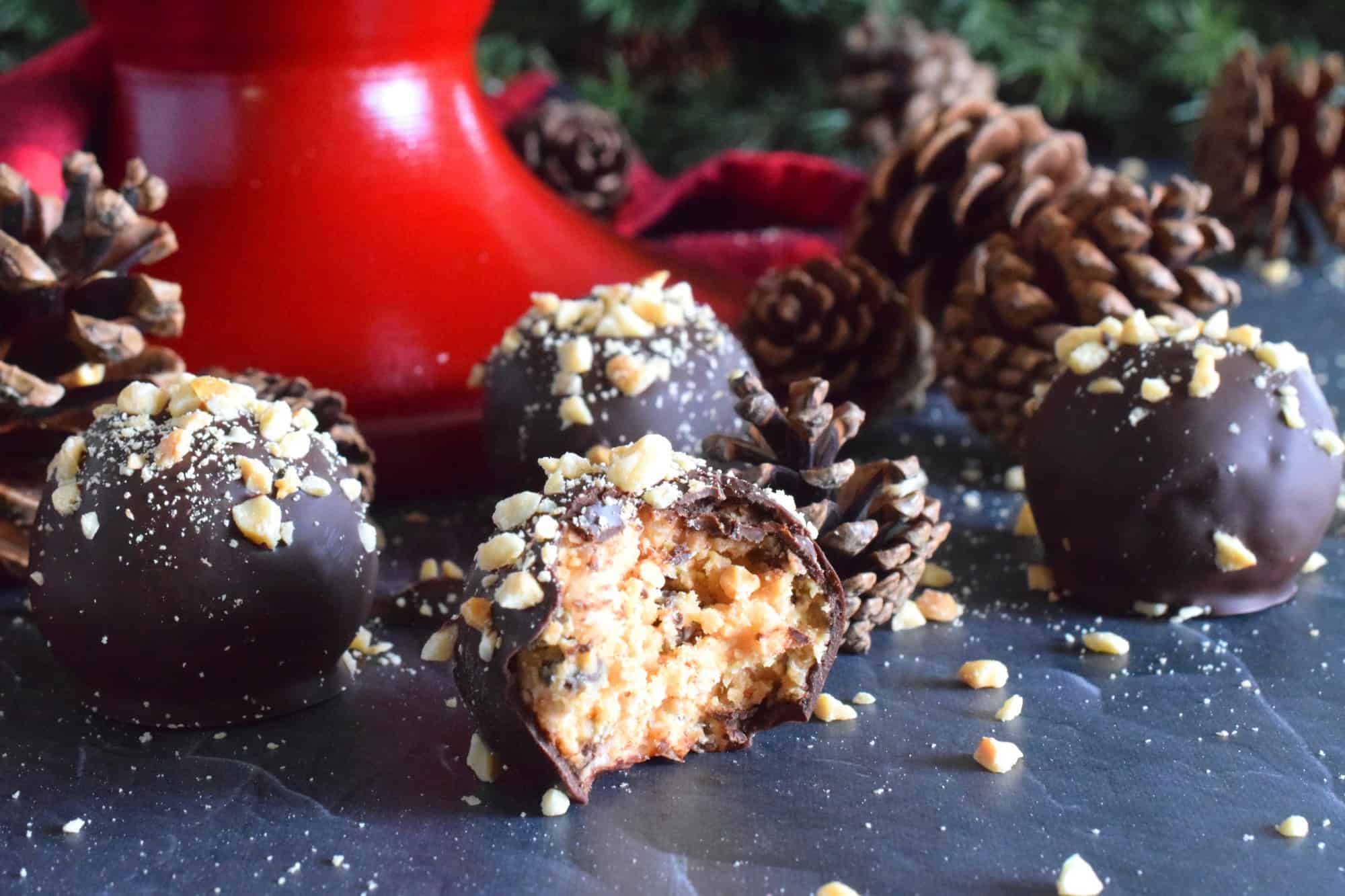 Crispy Peanut Butter Truffles - Lord Byron's Kitchen