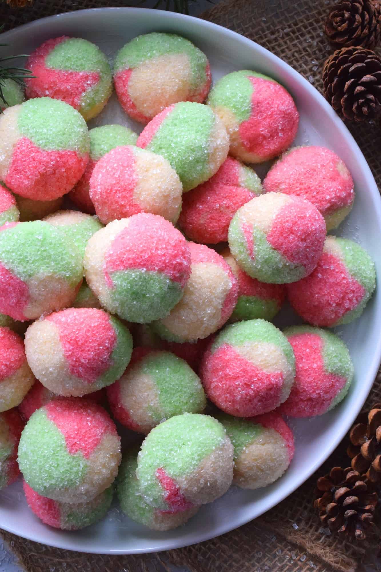 Holiday Neopolitan Cookies - Lord Byron's Kitchen