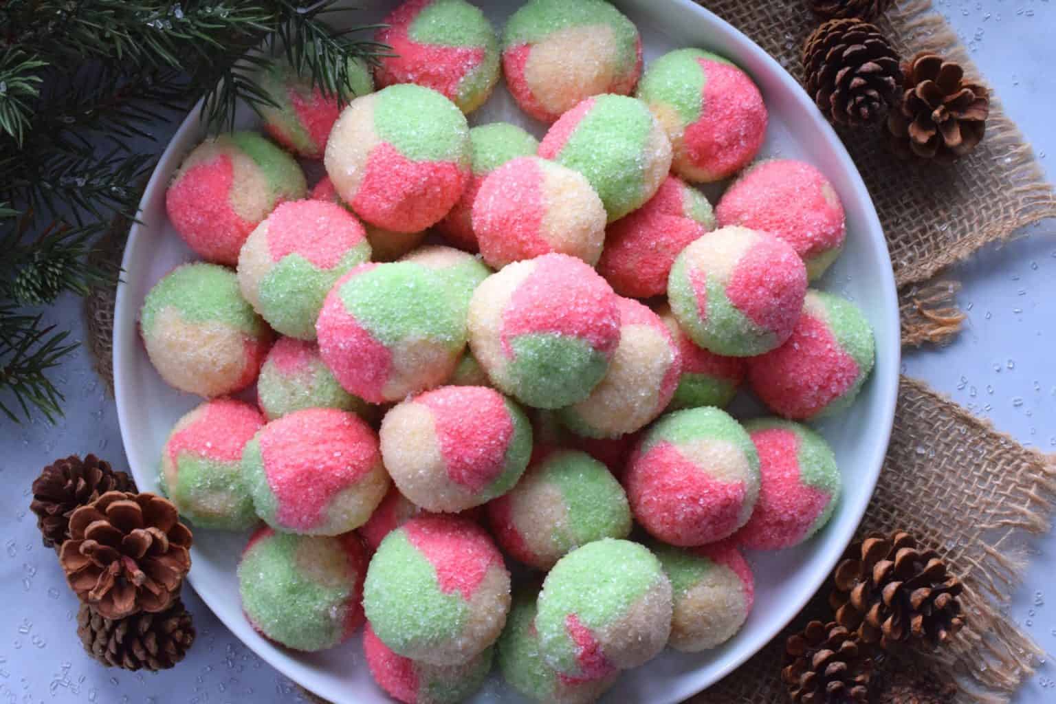 Holiday Neopolitan Cookies - Lord Byron's Kitchen