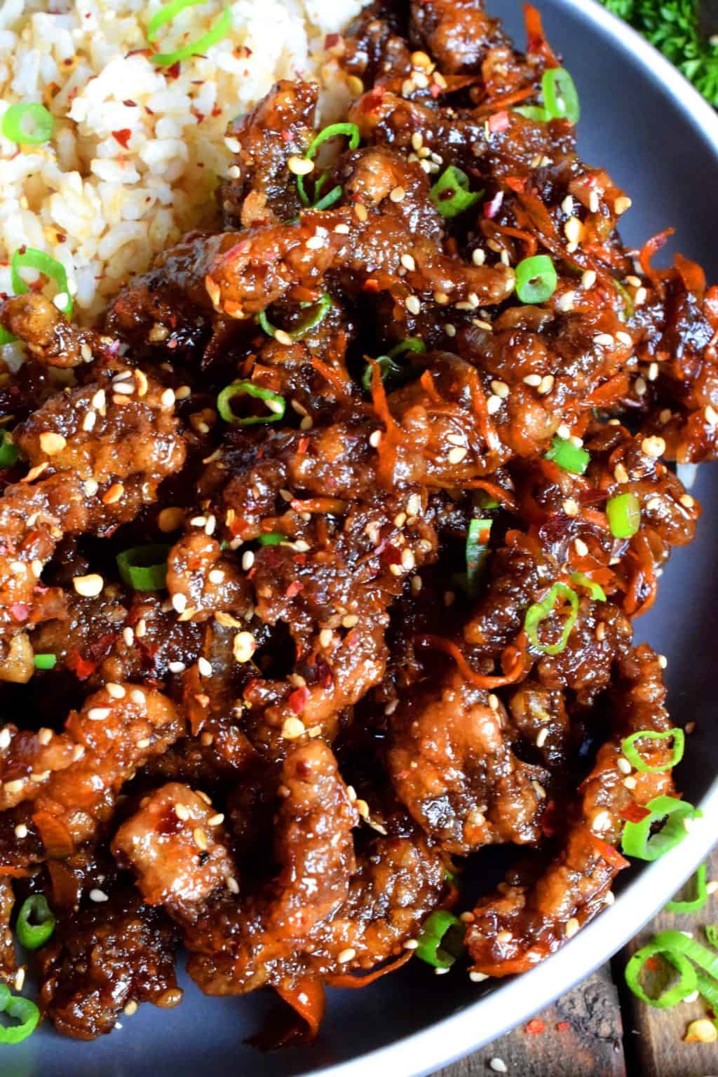 30 Minute Ginger Beef - Lord Byron's Kitchen