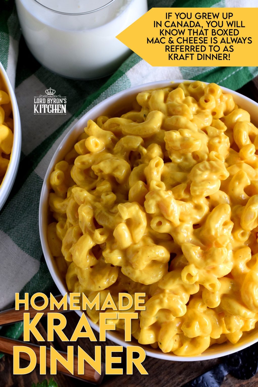 Homemade Kraft Dinner - Lord Byron's Kitchen