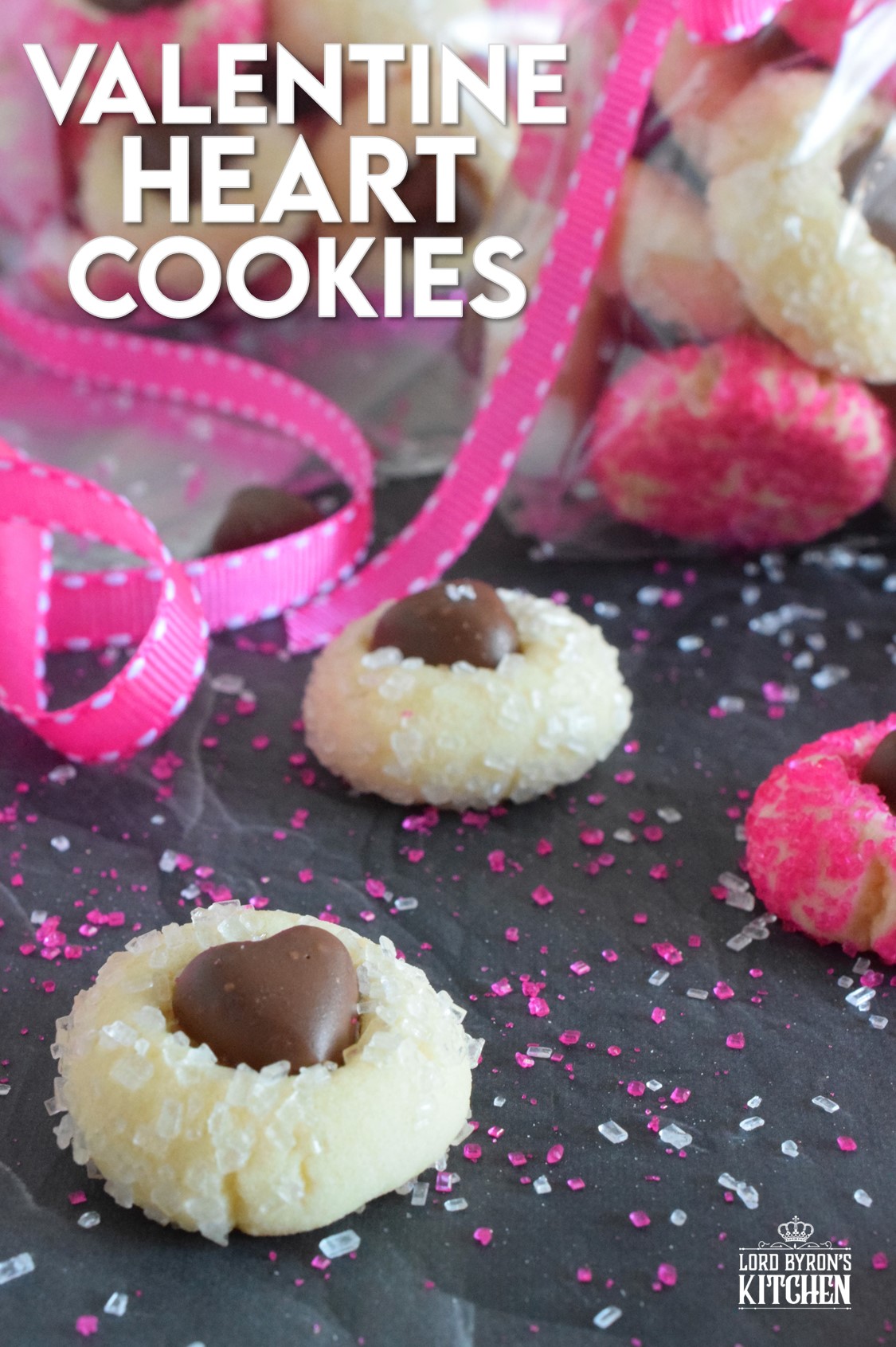 Valentine Heart Cookies - Lord Byron's Kitchen