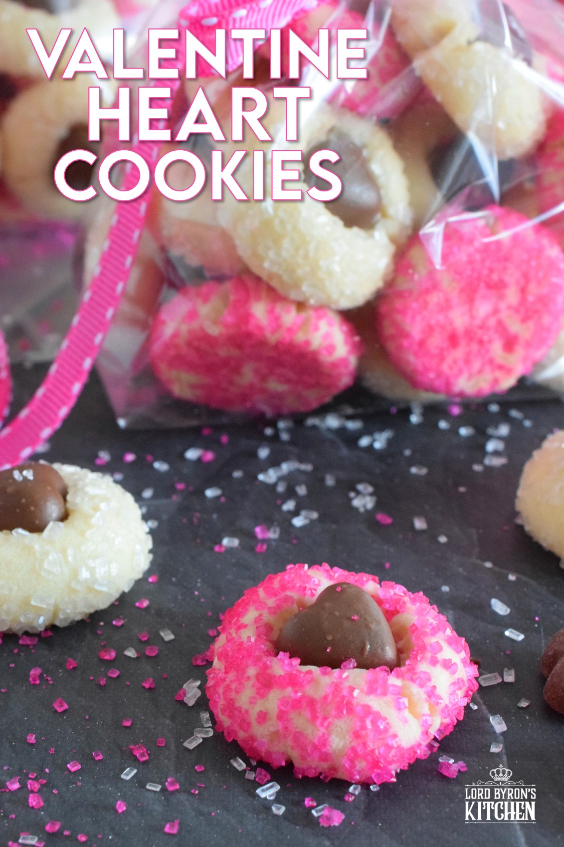 Valentine Heart Cookies - Lord Byron's Kitchen