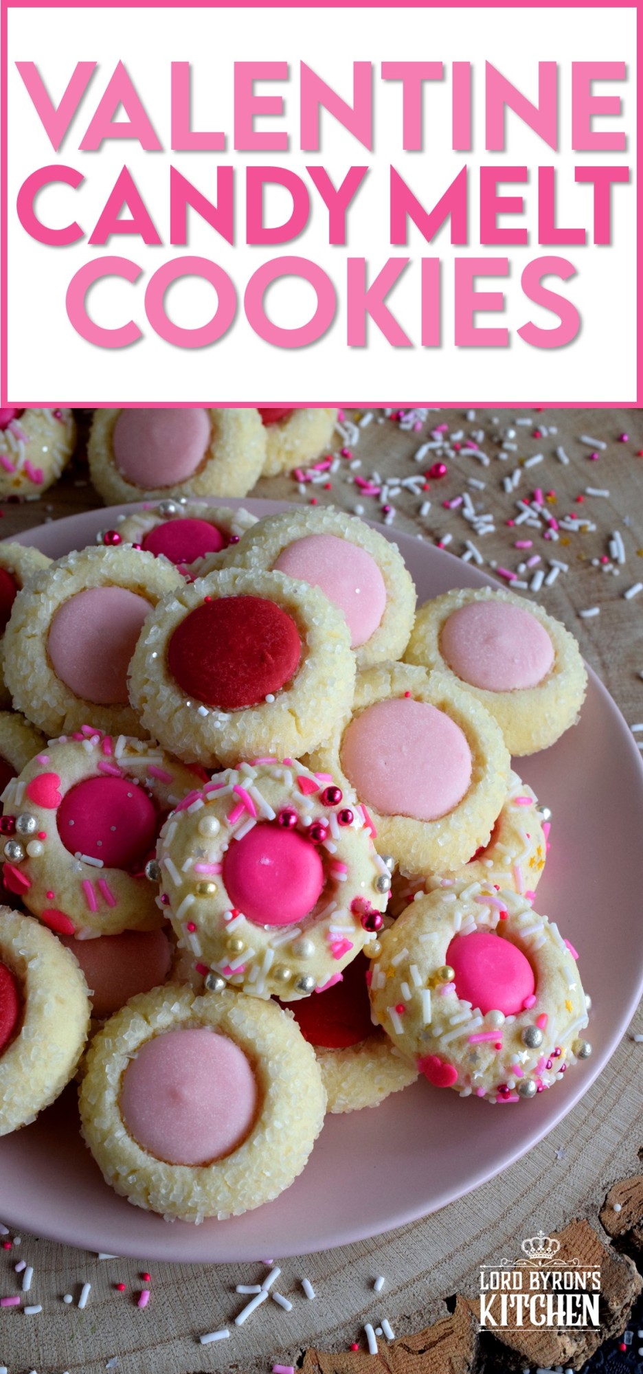 Valentine Candy Melt Cookies - Lord Byron's Kitchen