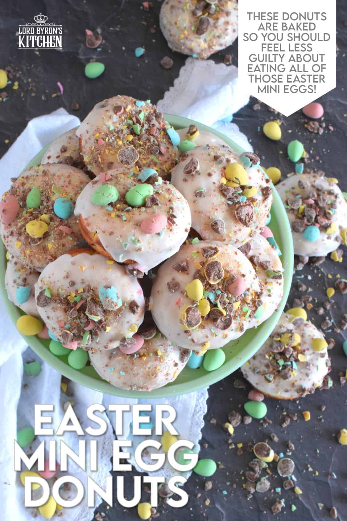Easter Mini Egg Donuts - Lord Byron's Kitchen