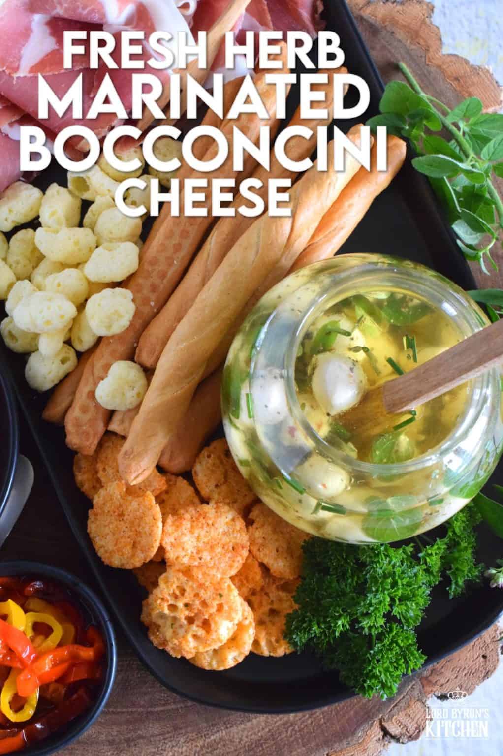 Fresh Herb Marinated Bocconcini - Lord Byron's Kitchen