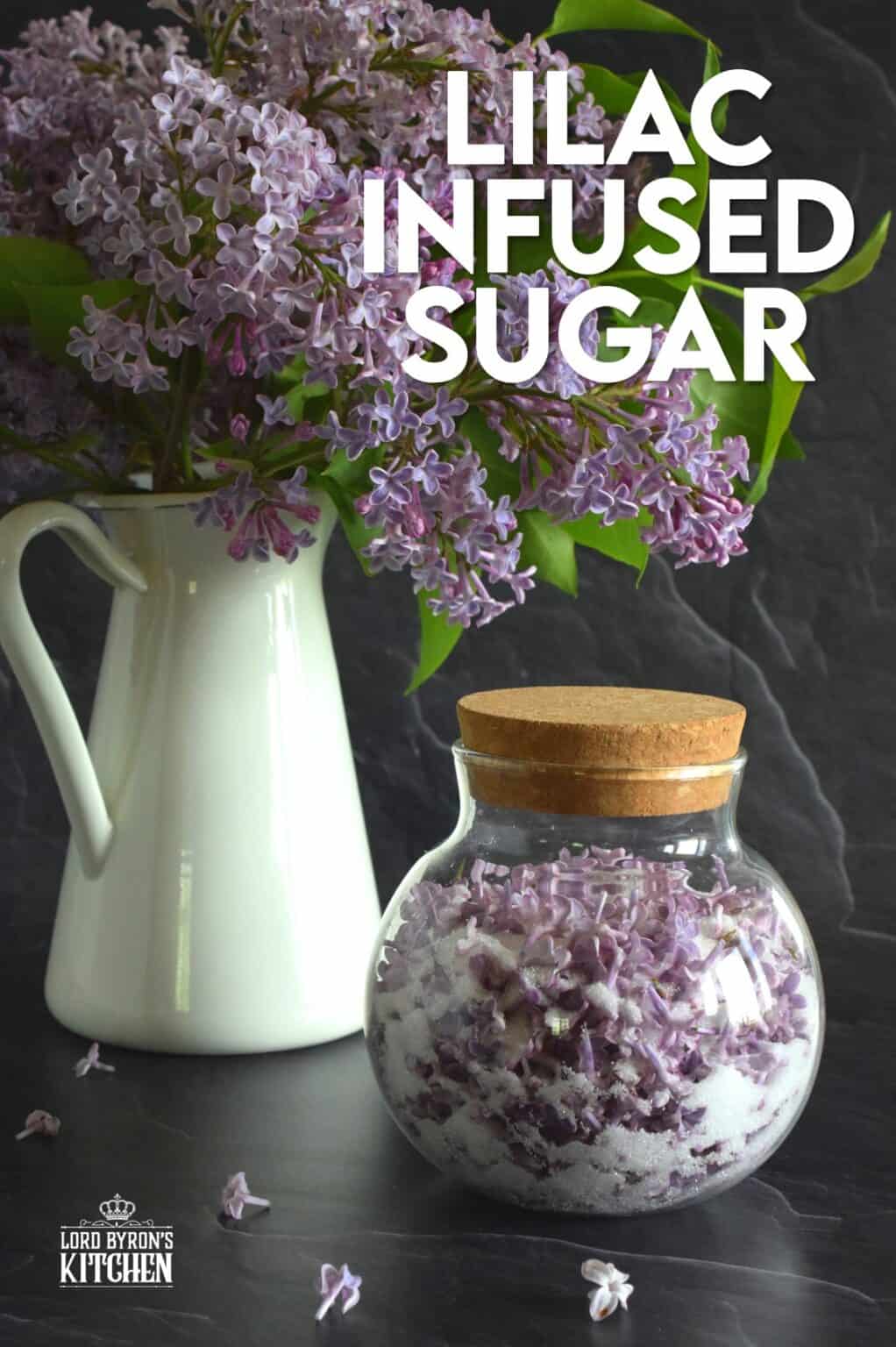 Lilac Infused Sugar - Lord Byron's Kitchen