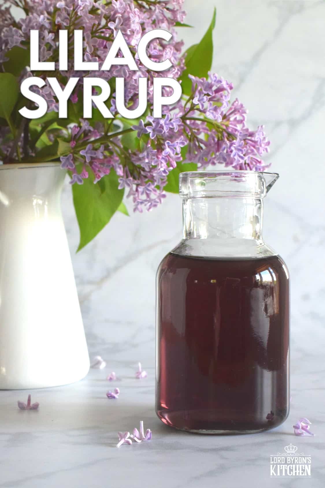 Lilac Syrup - Lord Byron's Kitchen