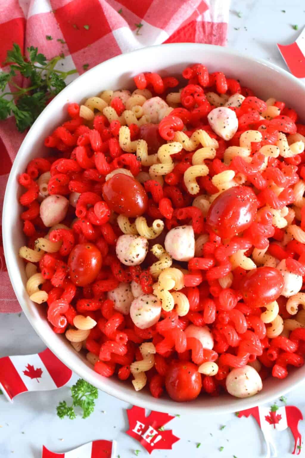 Canada Day Pasta - Lord Byron's Kitchen