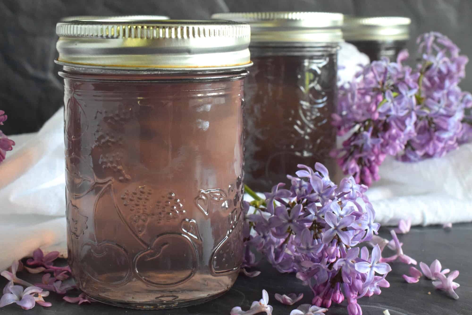 Lilac Blossom Jelly - Lord Byron's Kitchen
